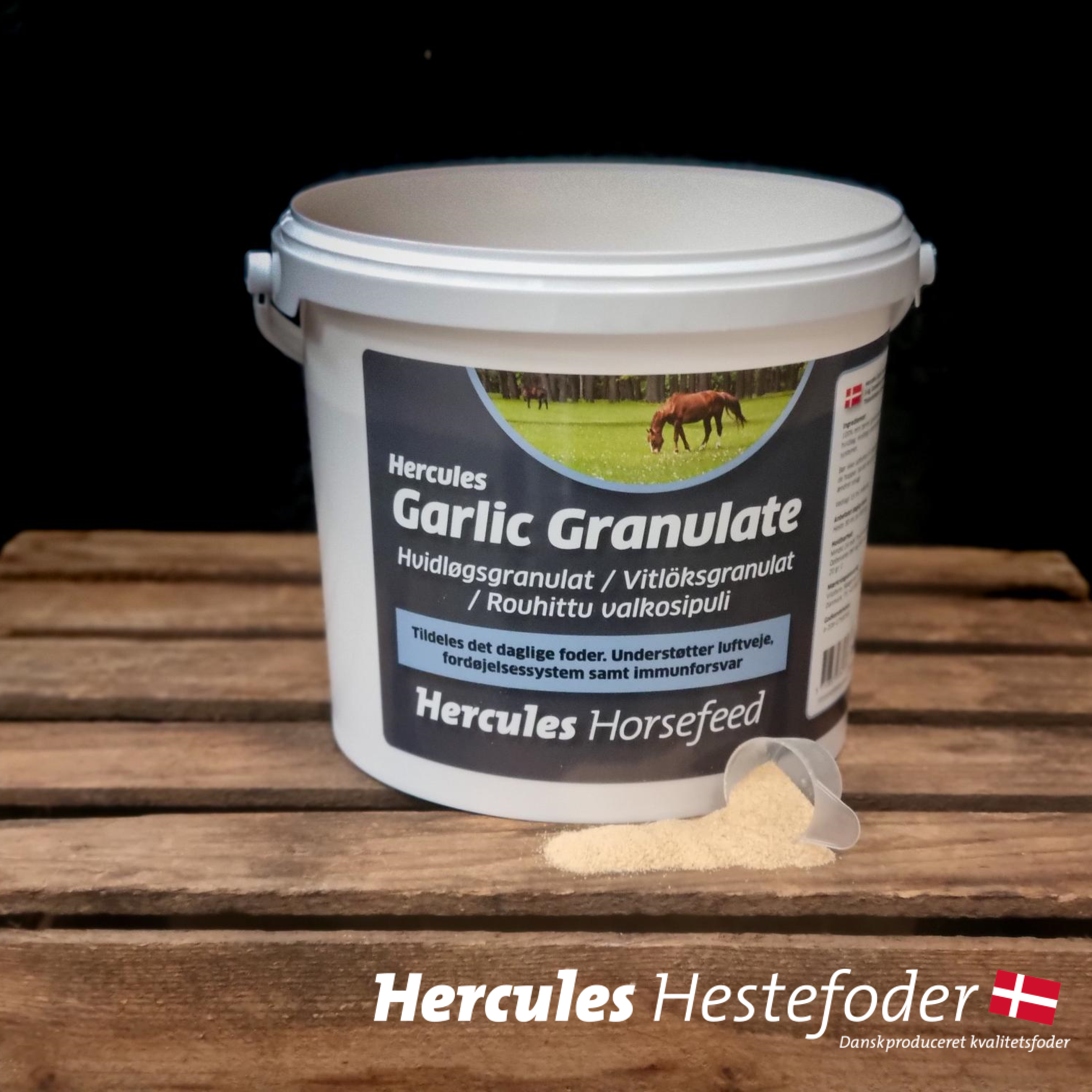 Hercules Omega Oil er et koncentreret tilskud af koldpresset hørfrø med ...